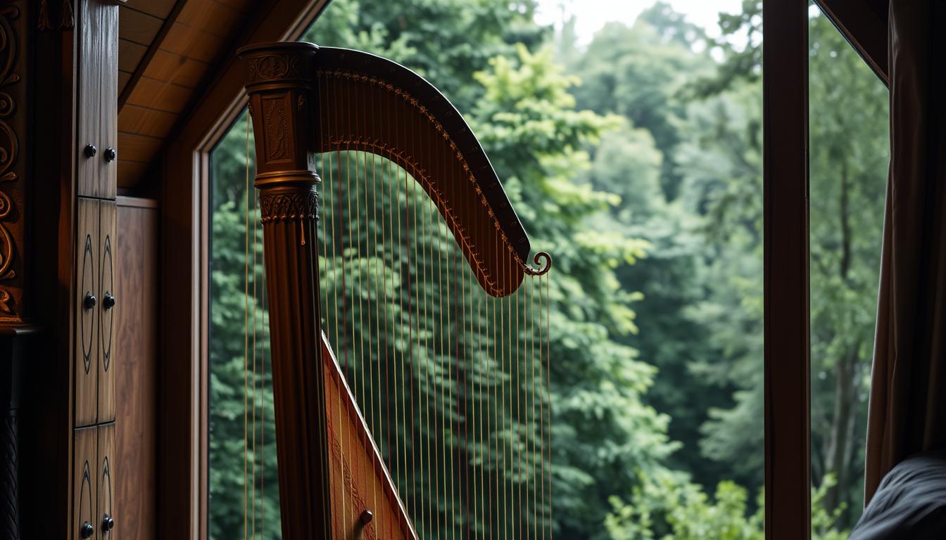 Musique celtique à la harpe : écouter et apprendre