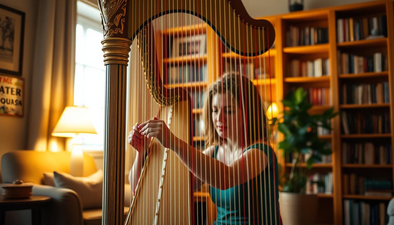 Cours de harpe à domicile : avantages et limites