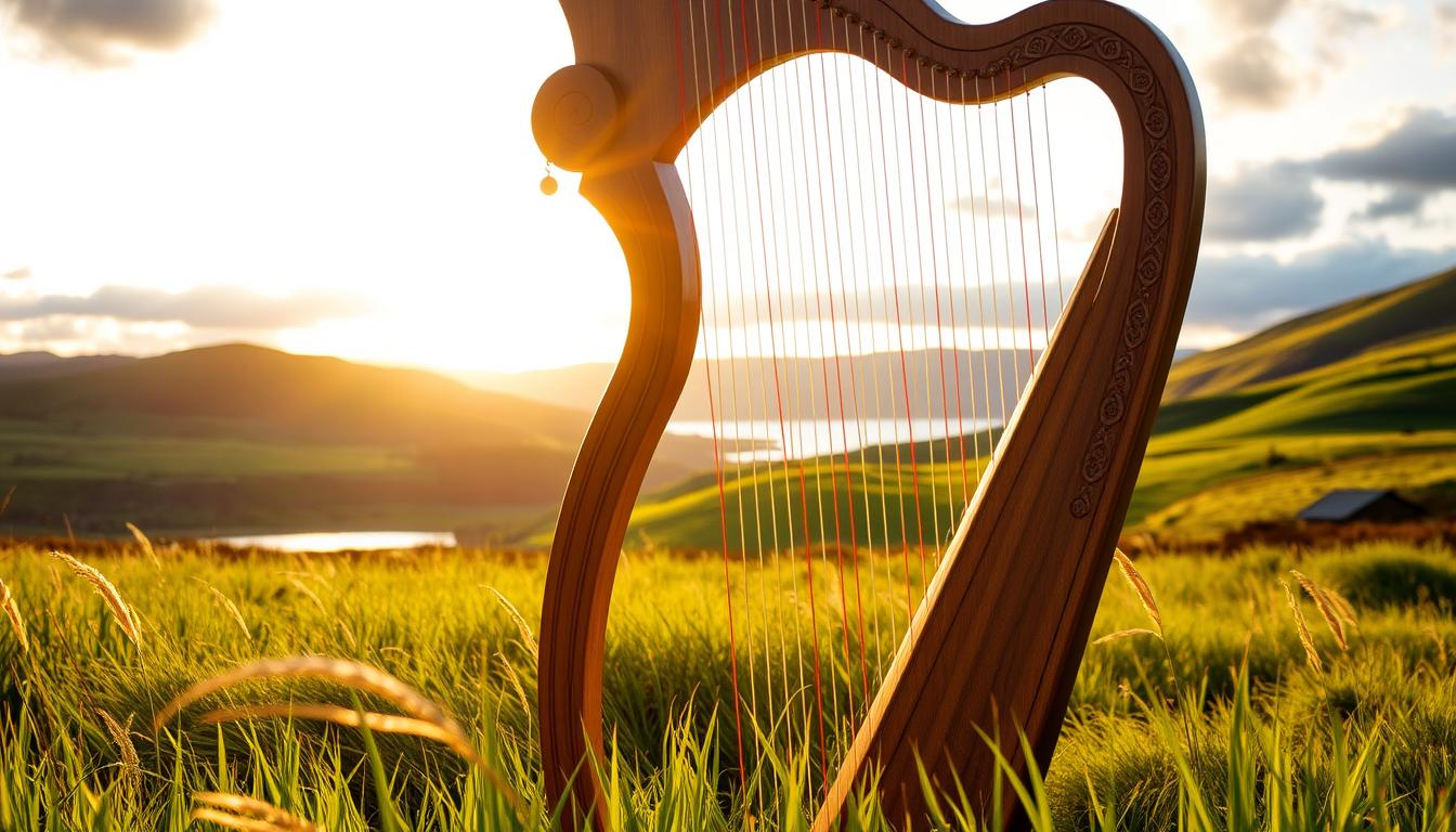 La harpe, symbole de l’Irlande